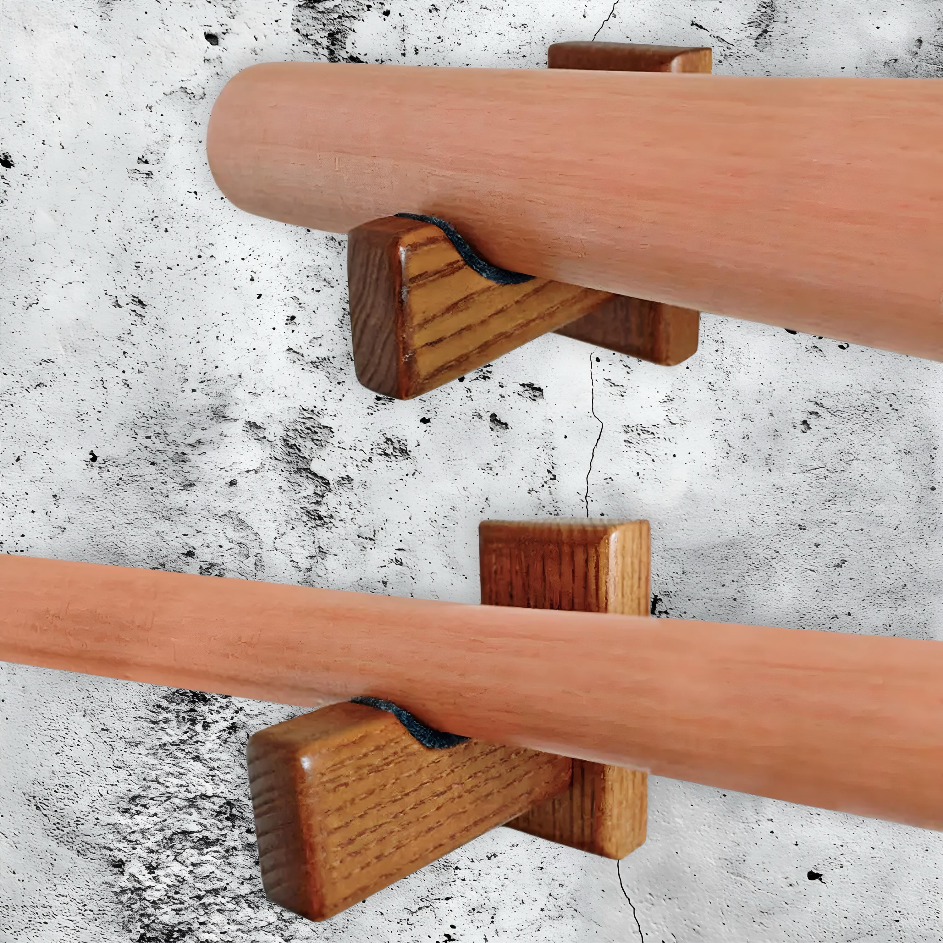 Baseball Bat Wall Mount, Baseball Wall Holder, Baseball Bat Holder ...