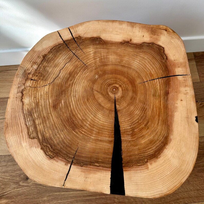 Unique Wooden Coffee Table – Custom Handmade Design – Handmade Epoxy ...