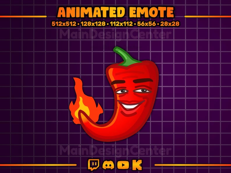 Oh My Animated Emote · Funny Raid Emoji · Twitch, Discord, Kick ...