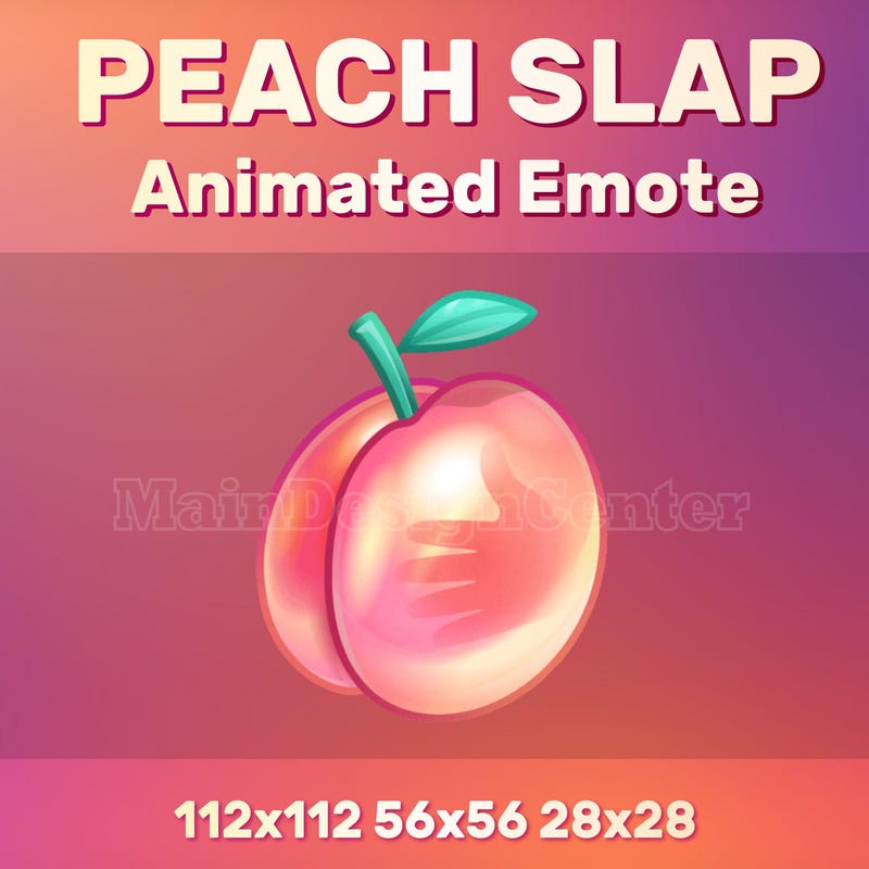 Purple and Peach - Etsy