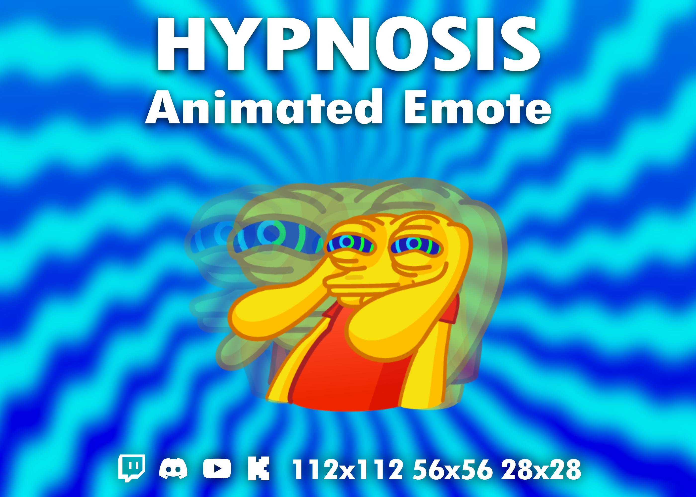 Hypnosis · Trance Animated Emote · GIF Chat Emoticon · Twitch, Discord ...