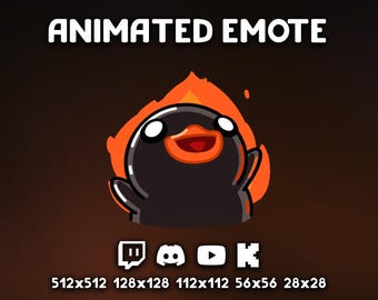 Animated Emote · Evil Duck Emoji · Meme Animal Chat Reaction · Twitch ...