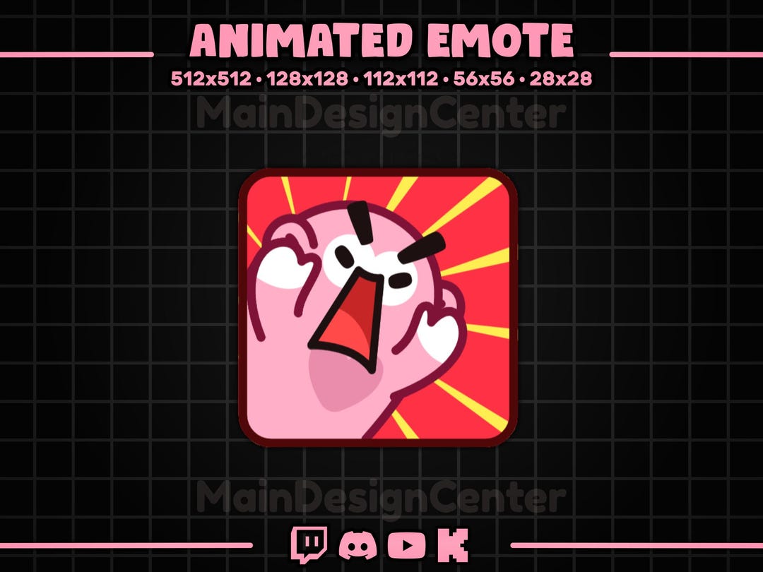Raging Monkey · Meme Animated Emote · GIF Chat Emoji · Twitch, Discord ...