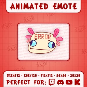 Error Animated Emote · Meme Fail Emoji · Twitch, Discord, Youtube, Kick ...