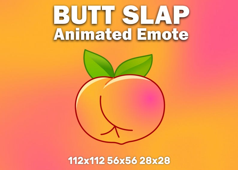 Animated Butt Slap Emote · Discord · Colorful Dynamic Streaming ...