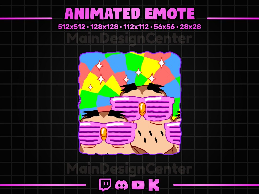 Party Owls · Animated Emote · Dancing Emoji · Chat Emoticon · Twitch ...