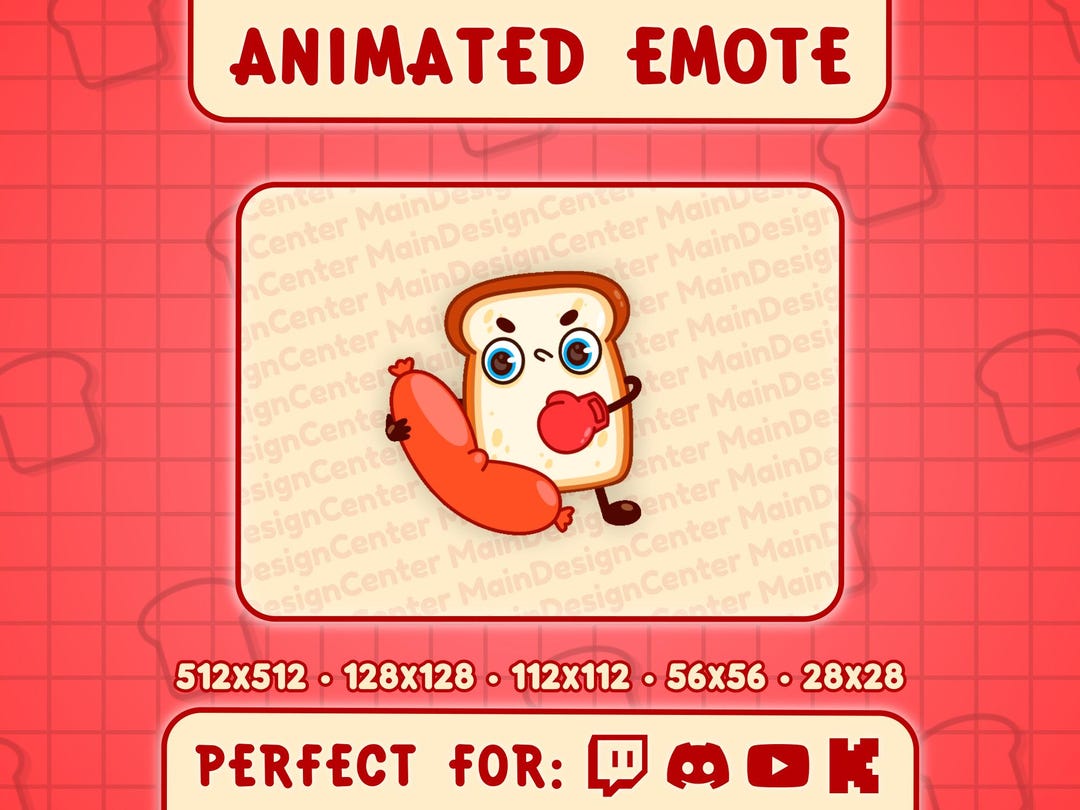 Fighter Animated Emote · Angry Toast Emoji · Anger Chat Reaction ...