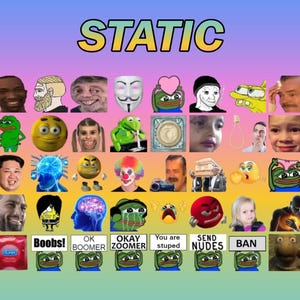Epic Emotes Bundle · Animated and Static · Twitch, Discord, Youtube ...