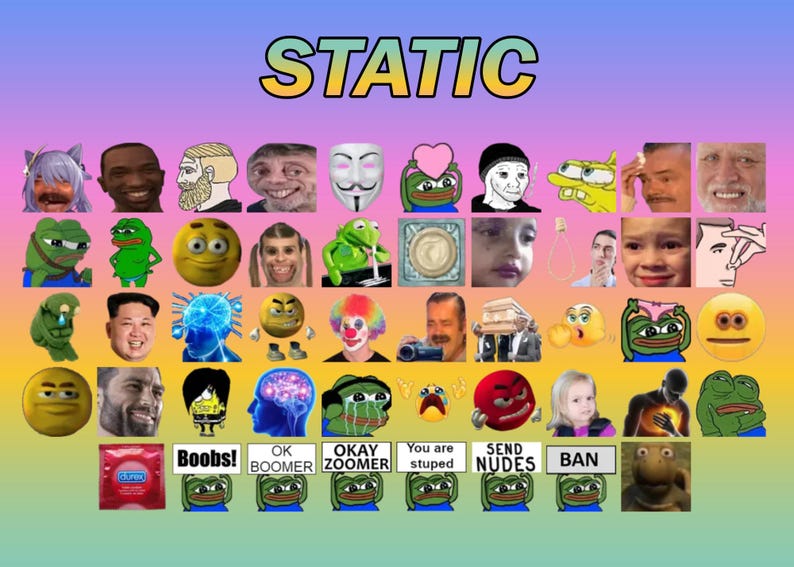 Epic Emotes Bundle · Animated and Static · Twitch, Discord, Youtube ...