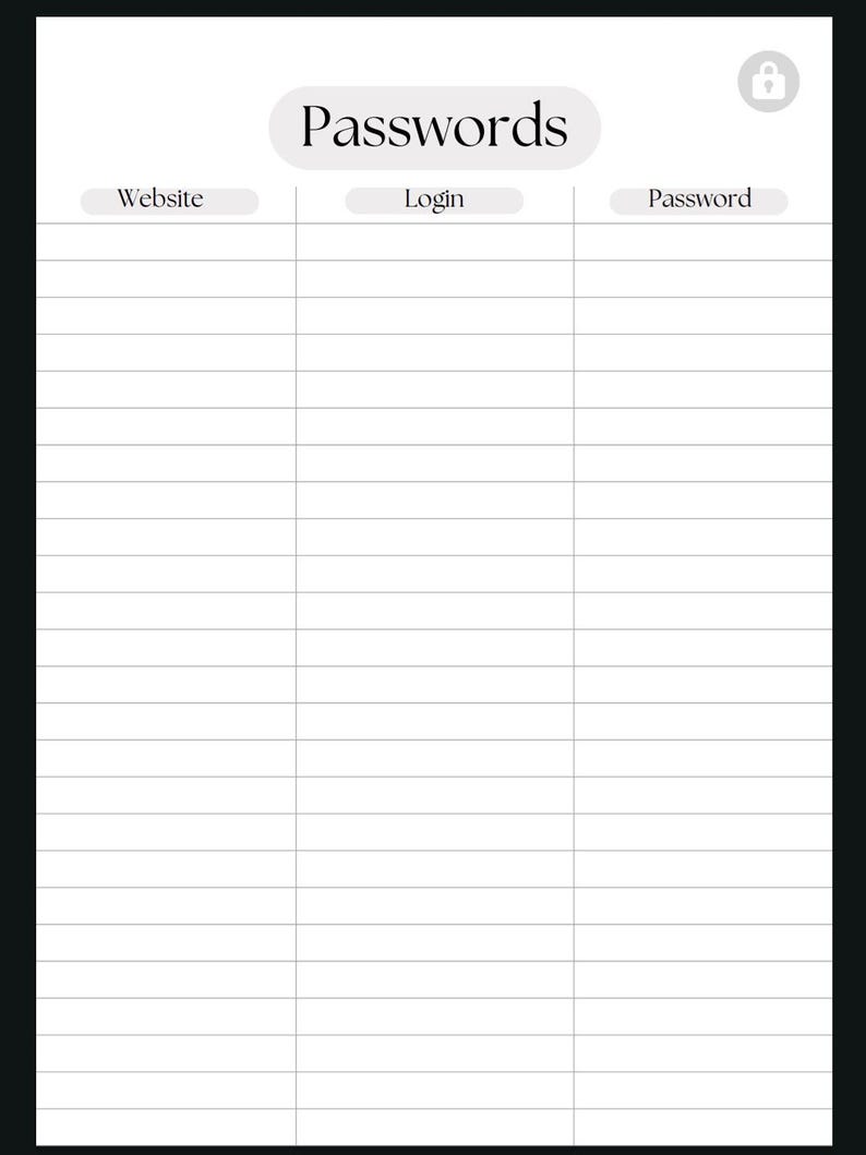 The Executive Assistant Planner - Etsy