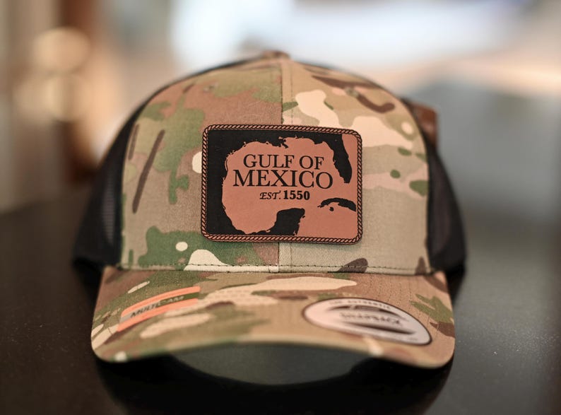Gulf of Mexico Trucker Hat | Vintage Snapback Cap for Coastal Style ...