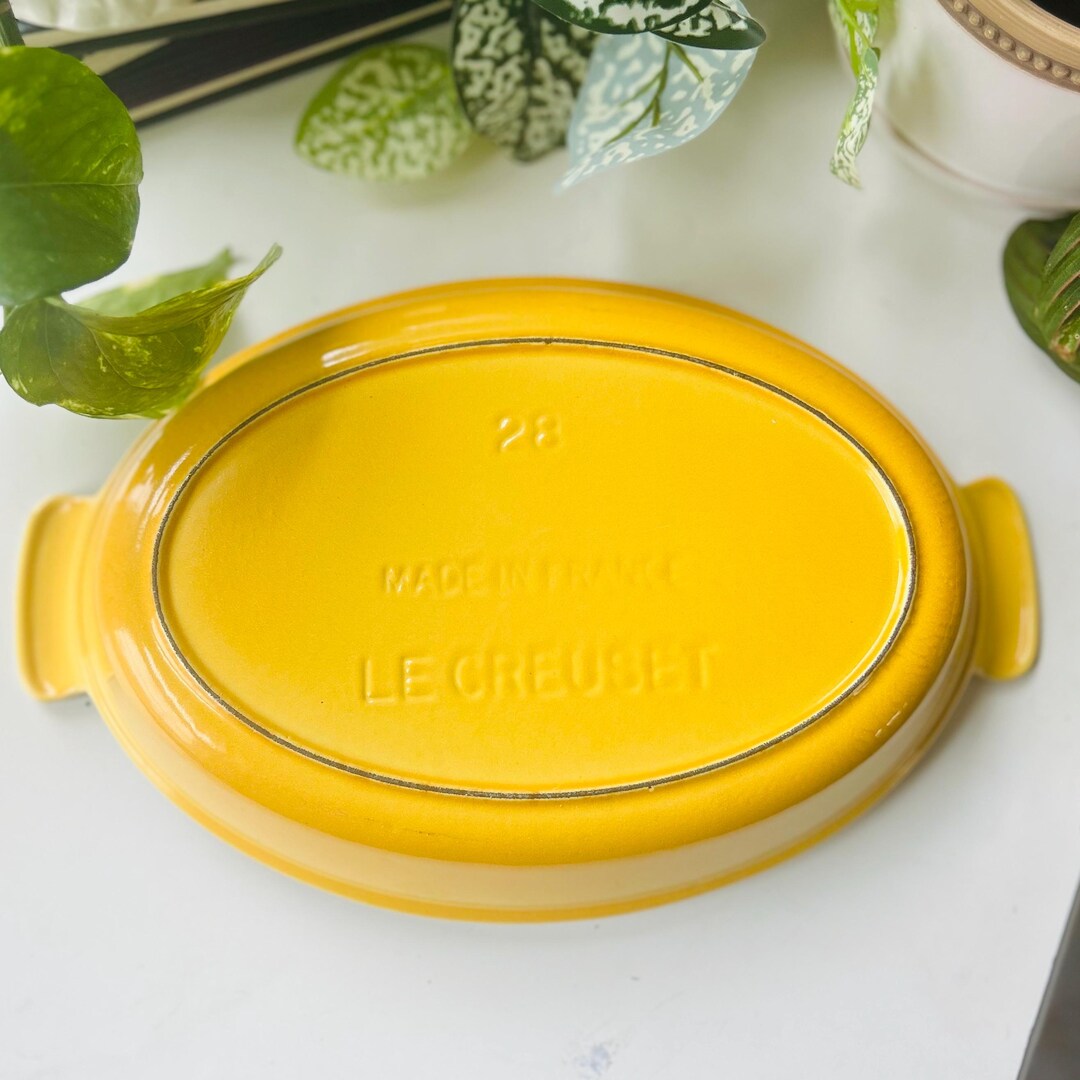 Vintage, La Creuset Yellow Cookware, France, Cottagecore, Kitchy Style ...