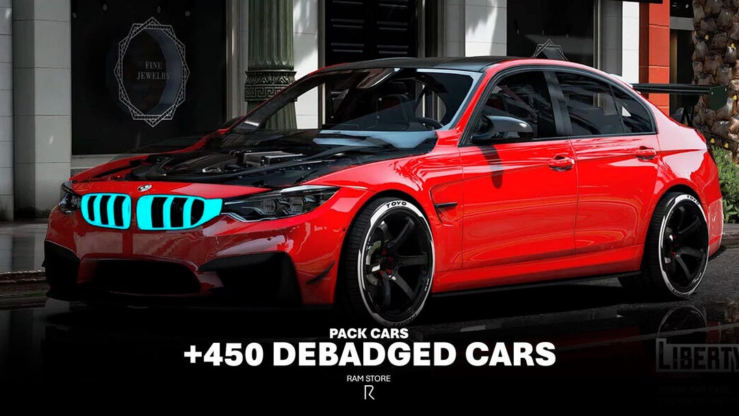 FIVEM / DEBADGED CARS (+450) Pack Car (Tos Rockstar) - Etsy España