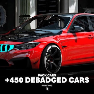 FIVEM / DEBADGED CARS (+450) Pack Car (tos Rockstar) - Etsy Australia