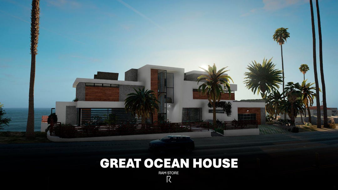 Great Ocean House | FIVEM | MLO | Mansion | Custom Interior | Roleplay ...