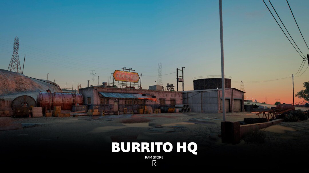 Burrito HQ | FIVEM | MLO | House | Custom Interior | Roleplay | Highly ...