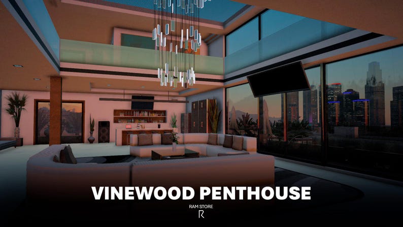 Vinewood Penthouse | FIVEM | MLO | House | Custom Interior | Roleplay | Highly Optimized ...