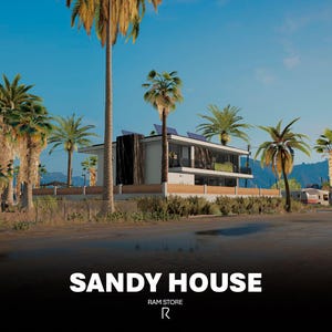 Sandy House | FIVEM | MLO | Mansion | Custom Interior | Roleplay ...