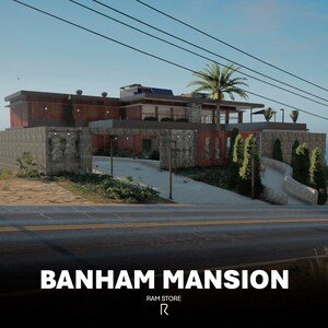 Banham Mansion | FIVEM | MLO | House | Custom Interior | Roleplay ...