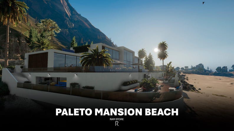 Paleto Mansion Beach | FIVEM | MLO | House | Custom Interior | Roleplay ...