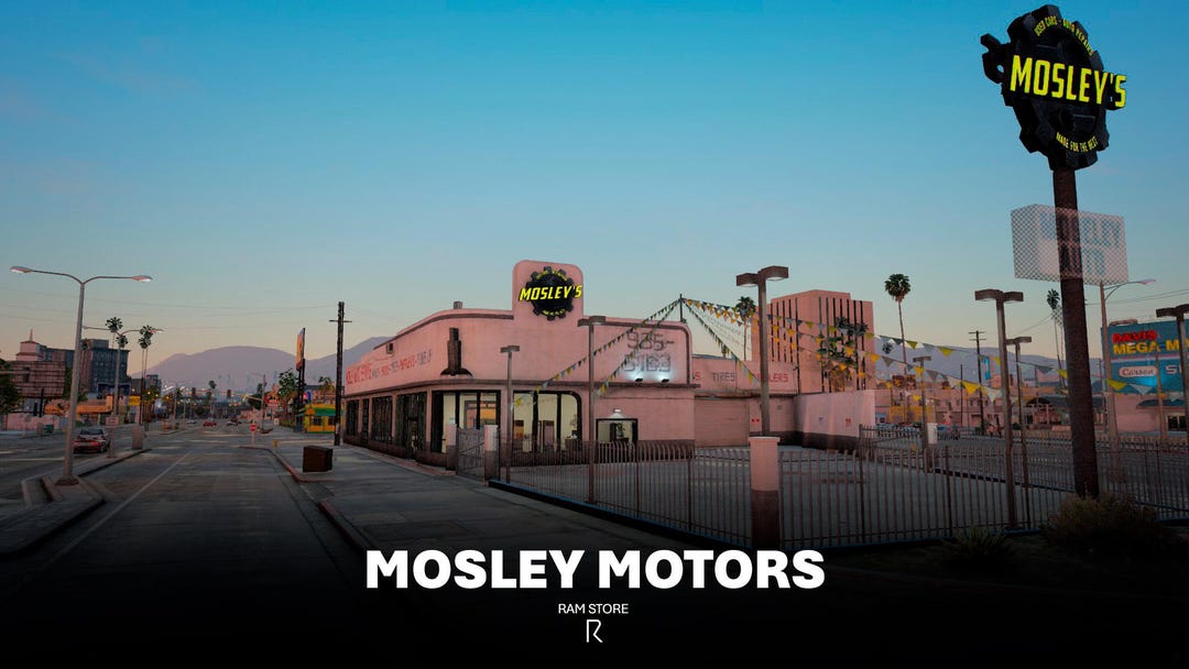 Mosley Motors | FIVEM | MLO | Mechanic | Custom Interior | Roleplay ...