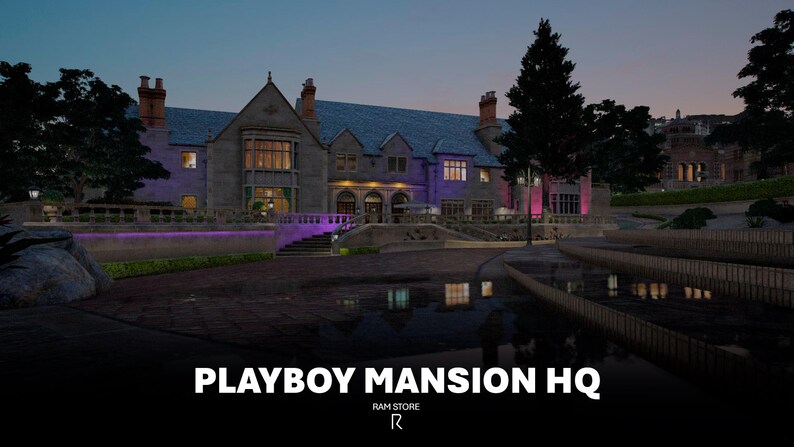 Playboy Mansion HQ | FIVEM | MLO | House | Custom Interior | Roleplay | Highly Optimized ...