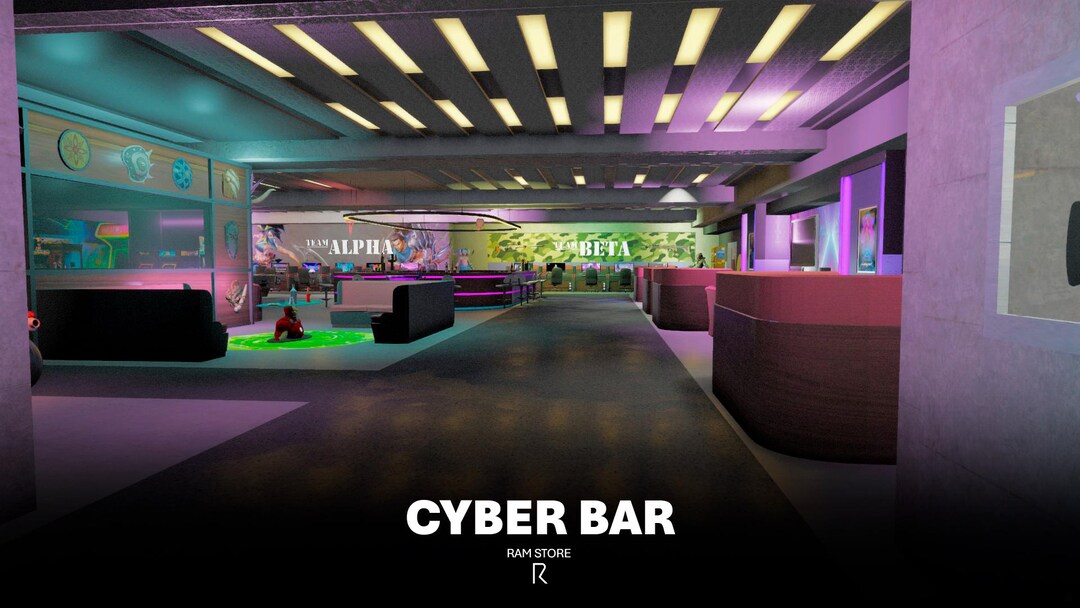 Cyber Bar | FIVEM | MLO | Loja | Interior personalizado | Roleplay | Altamente otimizado ...