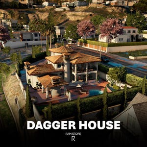 Dagger House | FIVEM | MLO | Mansion | Custom Interior | Roleplay ...