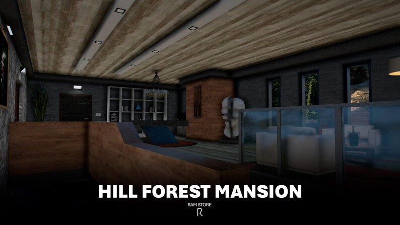 Hill Forest Mansion | FIVEM | MLO | House | Custom Interior | Roleplay | Highly Optimized ...