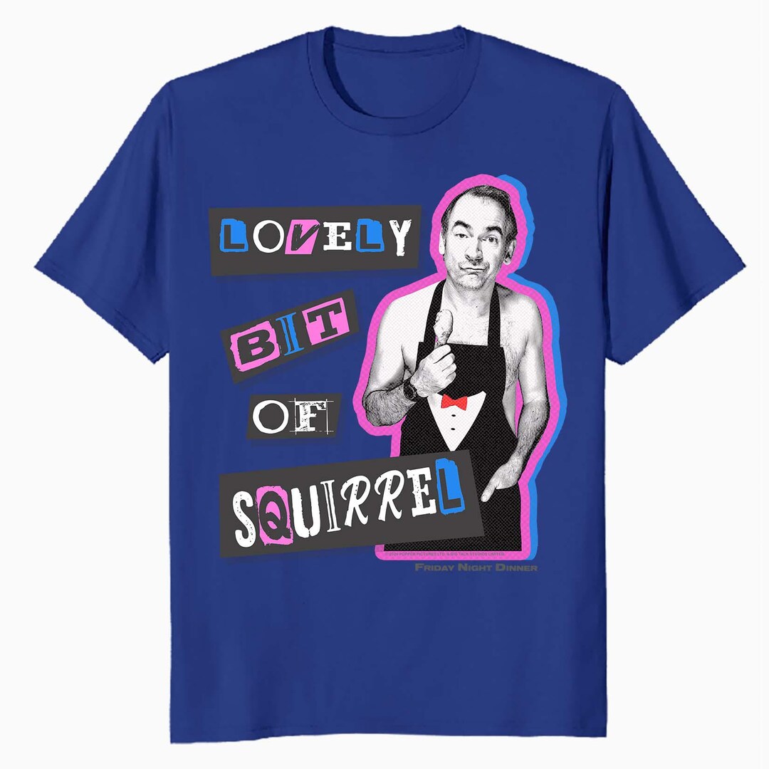Friday Night Dinner Martin Punk Meme T-shirt | Lovely Bit of Squirrel ...