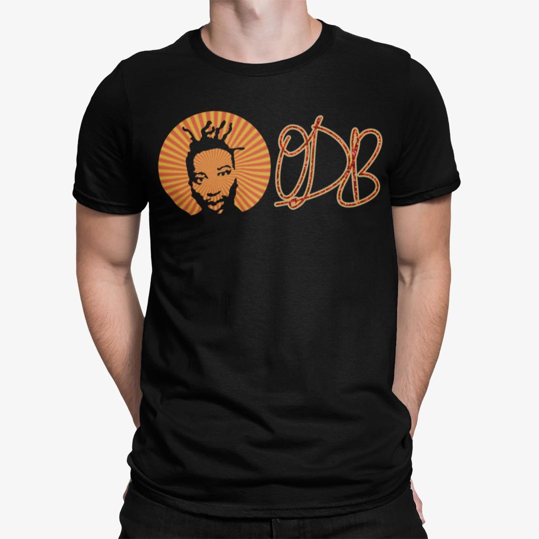 ODB Ol' Dirty Ba--ard Logo Bling 90s Hip Hop T-shirt | Wu-tang Clan Raw ...