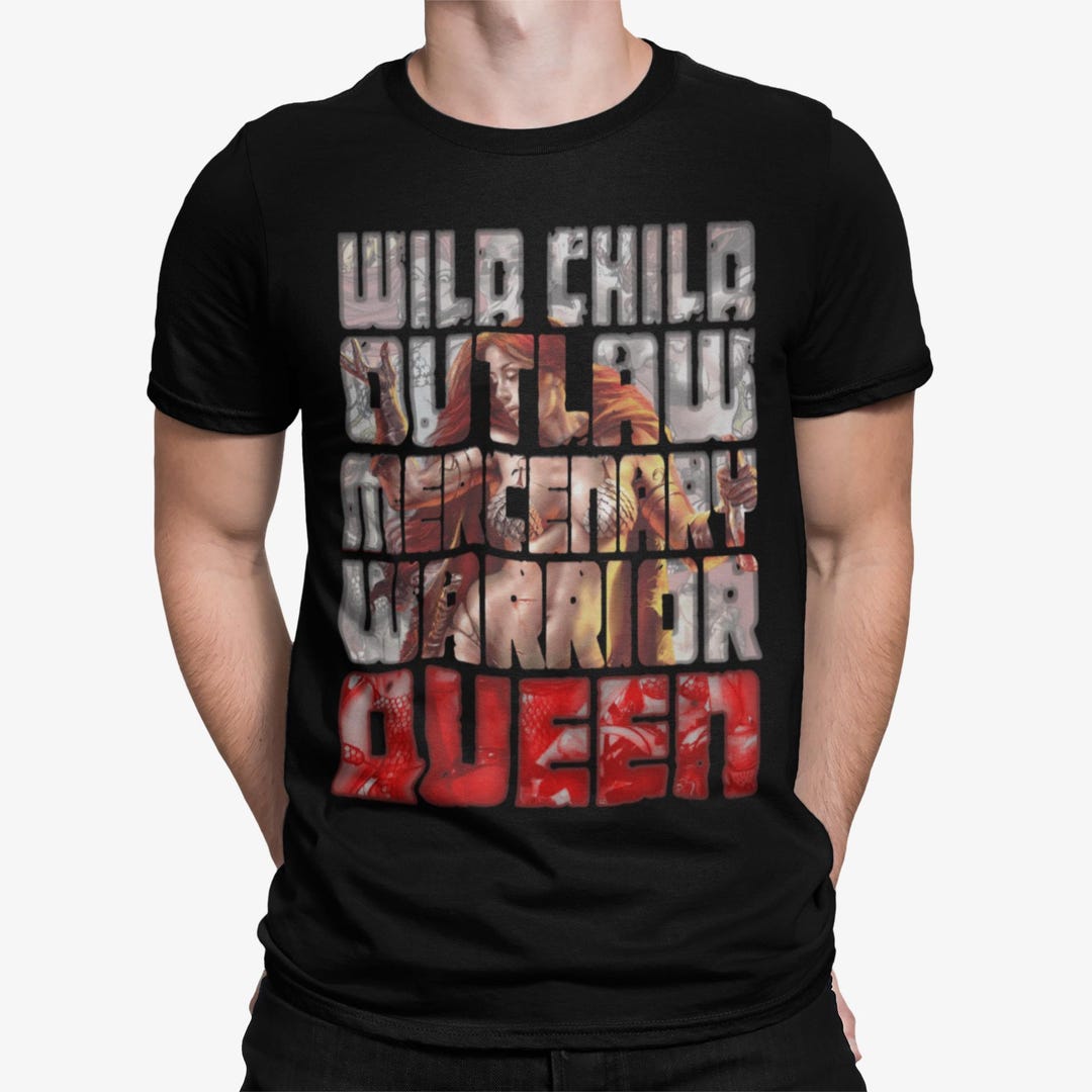 Red Sonja Poster Redhead Wild Child Warrior Queen Festival Official Men ...