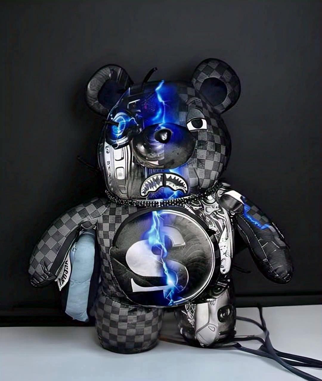 Backpack Limited Edition Sprayground Teddy Bear 2024 - Etsy