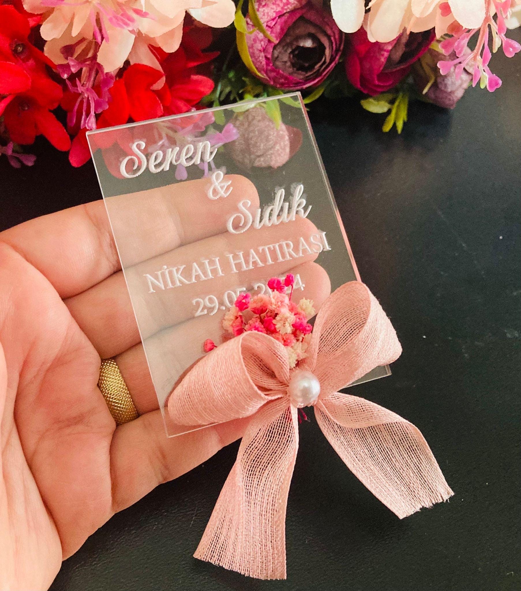 Wedding Favor Magnet, Personalized Wedding Magnet,wedding Favors for ...