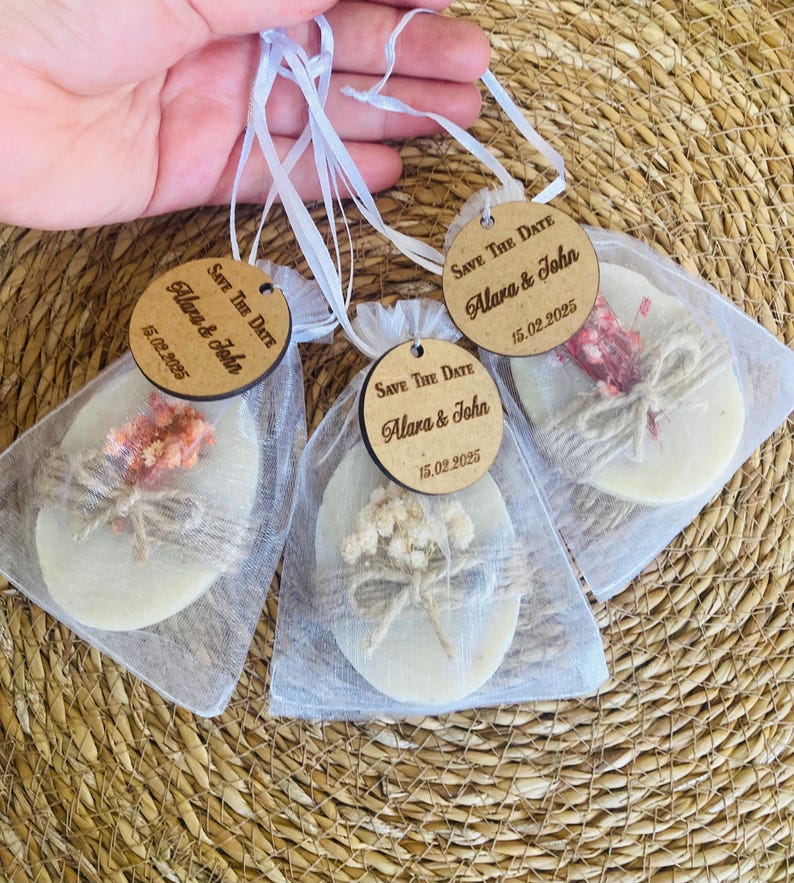 Personalized Scented Soap, Wedding Favors for Guests, Bridal Shower ...