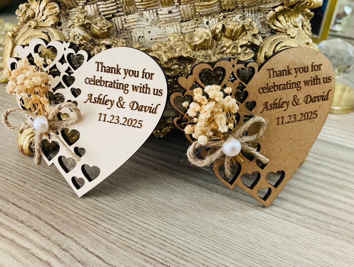 Wedding Favor Magnet, Personalized Wedding Magnet,wedding Favors for ...