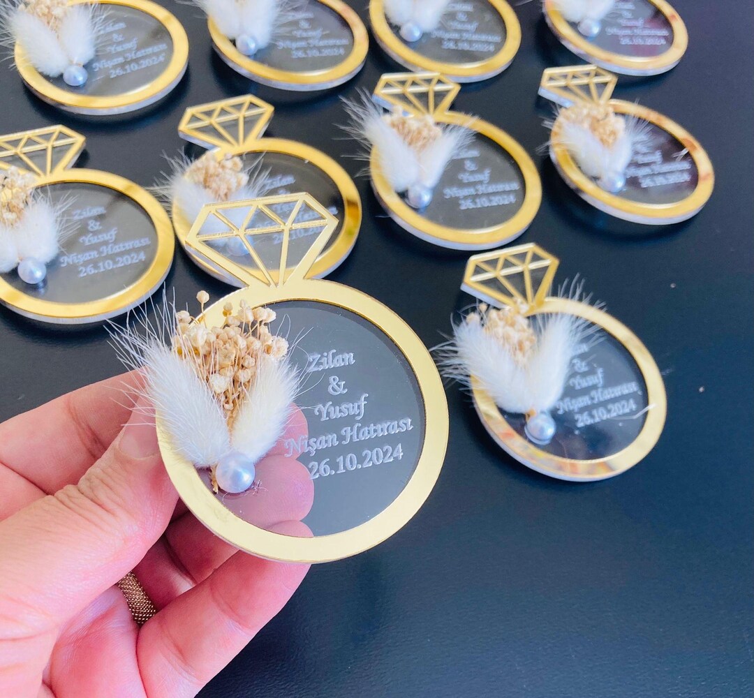 Wedding Favor Magnet, Personalized Wedding Magnet,wedding Favors for ...