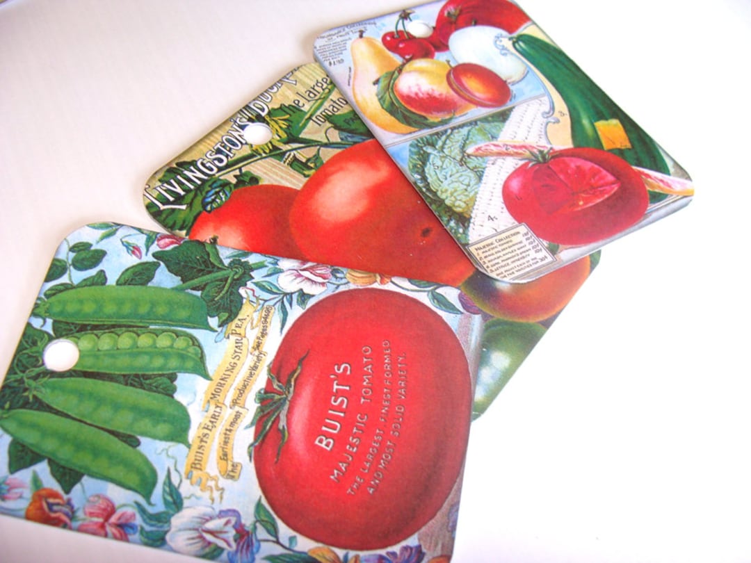 Fresh Veggie Tags-variety Set 8-market Tags Cottage Tags-farmhouse Tags ...