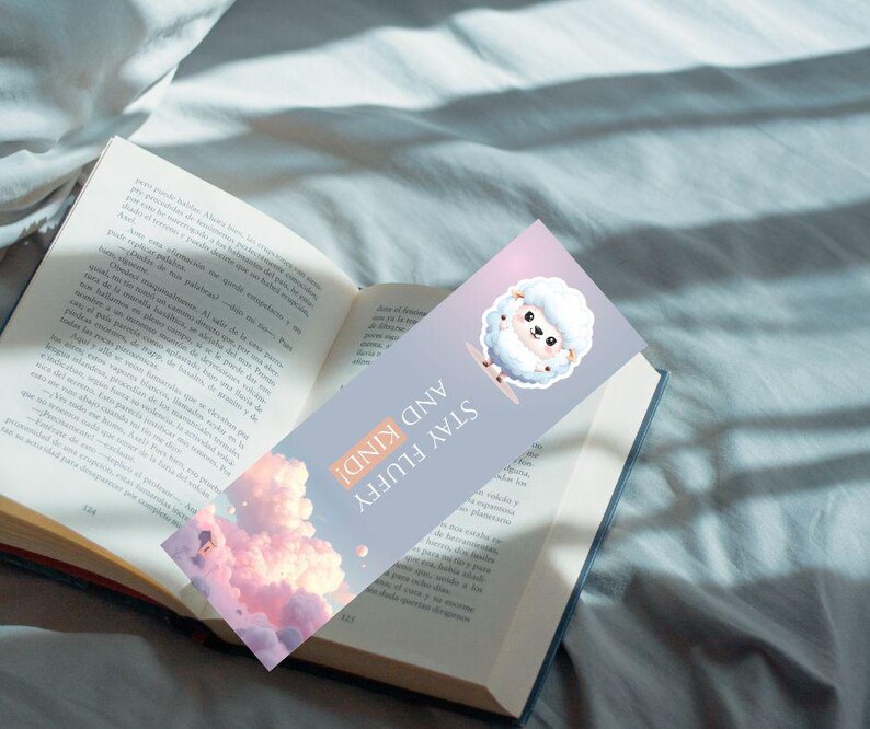 Printable Animal Bookmarks - Cute Cat, Brown Dog, Cloud Sheep & Lion ...