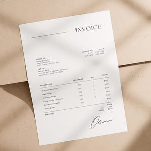 Blank Invoice Canva Designs, Invoice Format, Invoice Software, Send ...