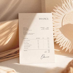 Blank Invoice Canva Designs, Invoice Format, Invoice Software, Send ...