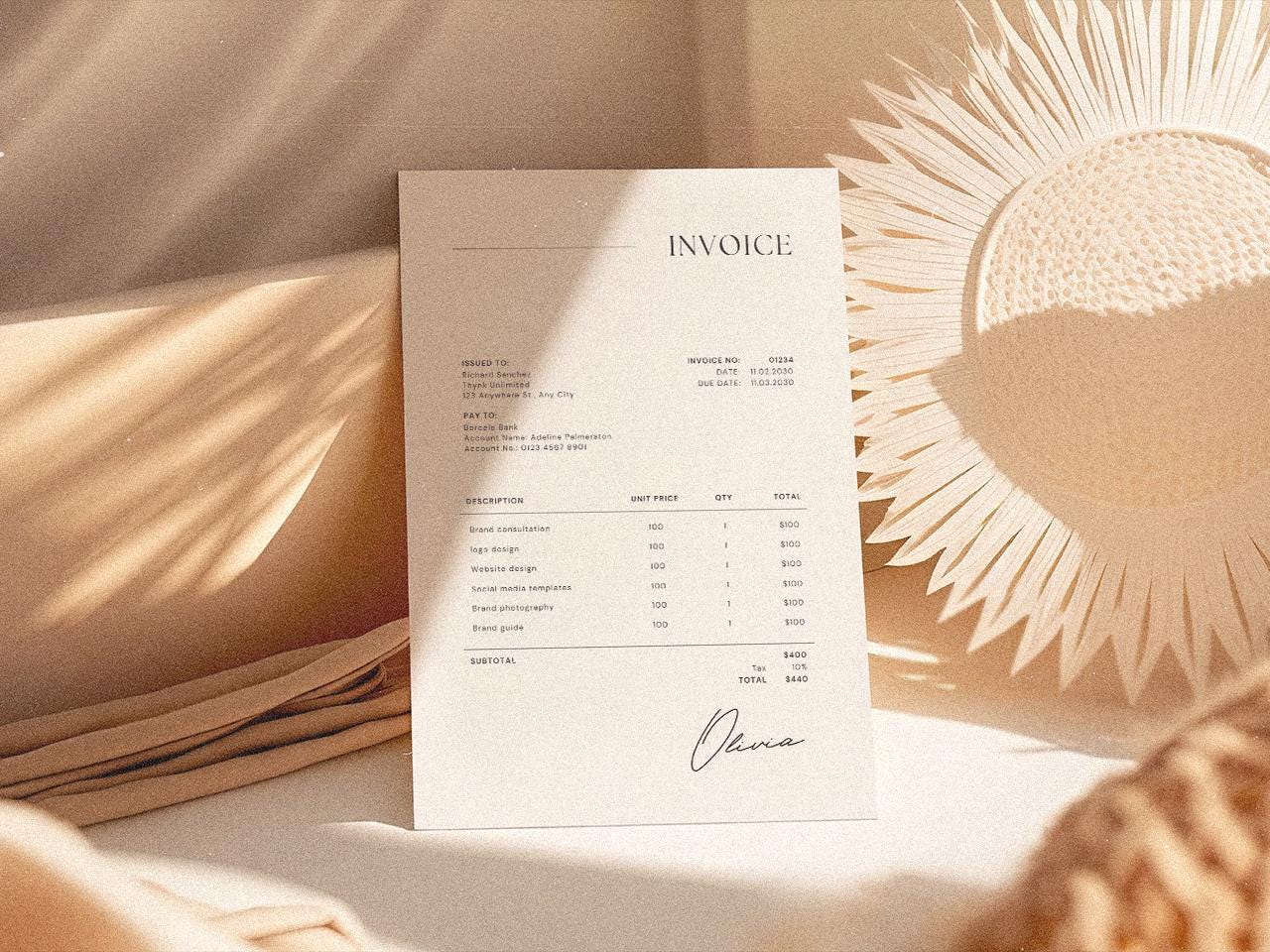 Blank Invoice Canva Designs, Invoice Format, Invoice Software, Send ...