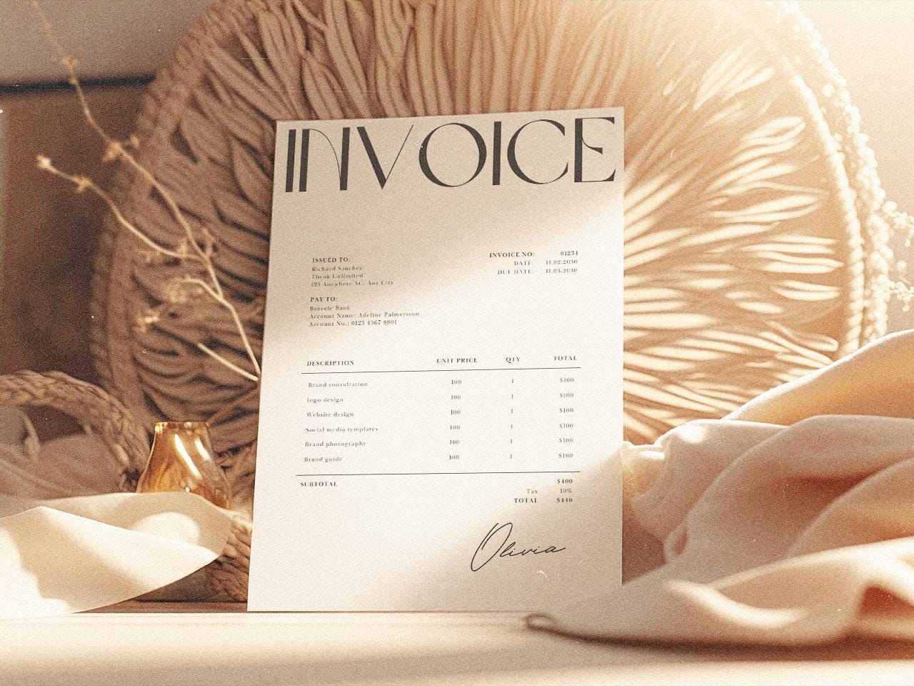 Online Invoicing Canva Project, Invoice Software, Invoice Creator ...