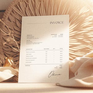 Blank Invoice Canva Designs, Invoice Format, Invoice Software, Send ...