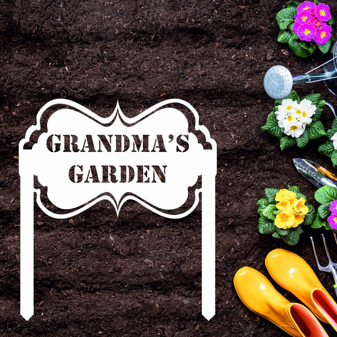 Custom Garden Name Sign, Personalized Garden Decor, Personalized Garden ...