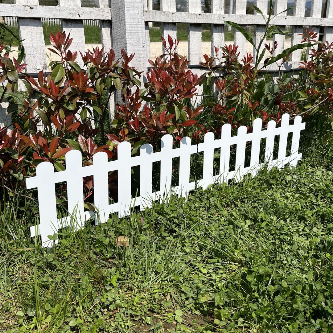 Metal Garden Fence Panels, Miniature Fence, Garden Fence Decor, Metal ...