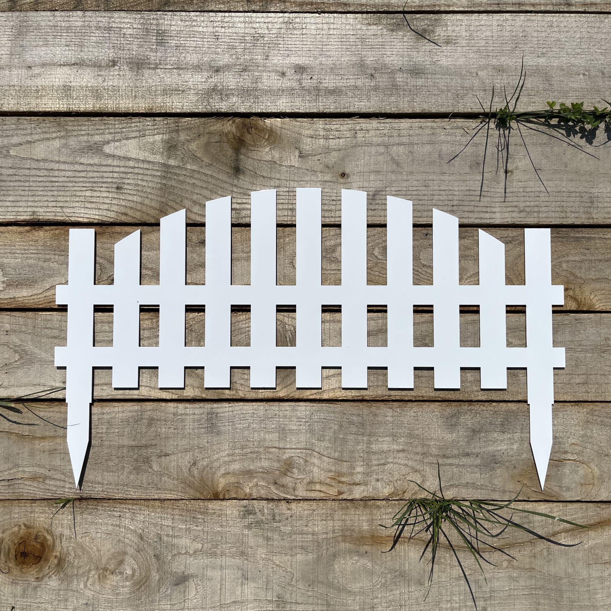 Metal Garden Fence Panels, Miniature Fence, Garden Fence Decor, Metal ...