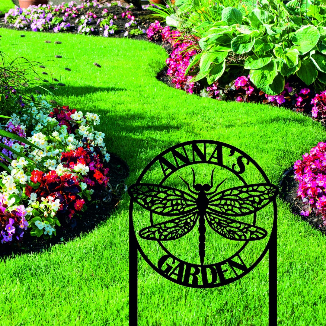 Custom Garden Name Sign, Personalized Garden Decor, Personalized Garden ...