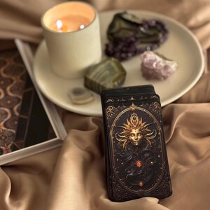 Fortuna Tarot: Mystical Tarot Deck & Valor Bag, 78 Cards Full Deck ...