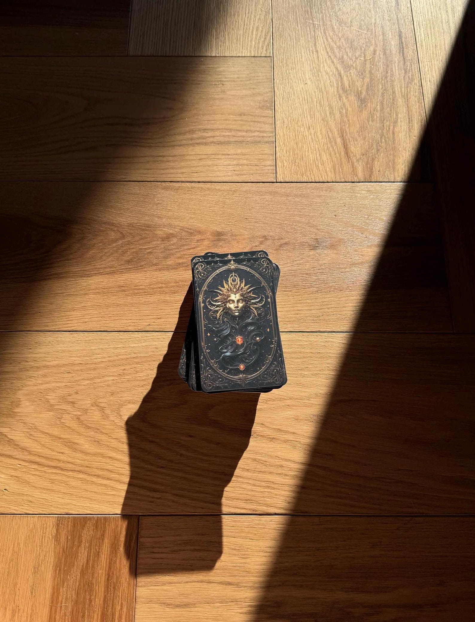 Premium Custom 78-card Tarot Deck With Ai-generated Art and Velvet ...